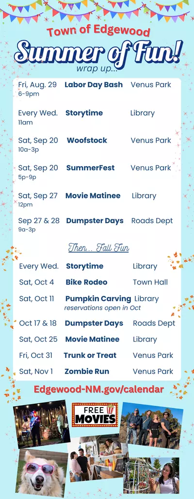 Summer of Fun! 2025 | Edgewood, New Mexico